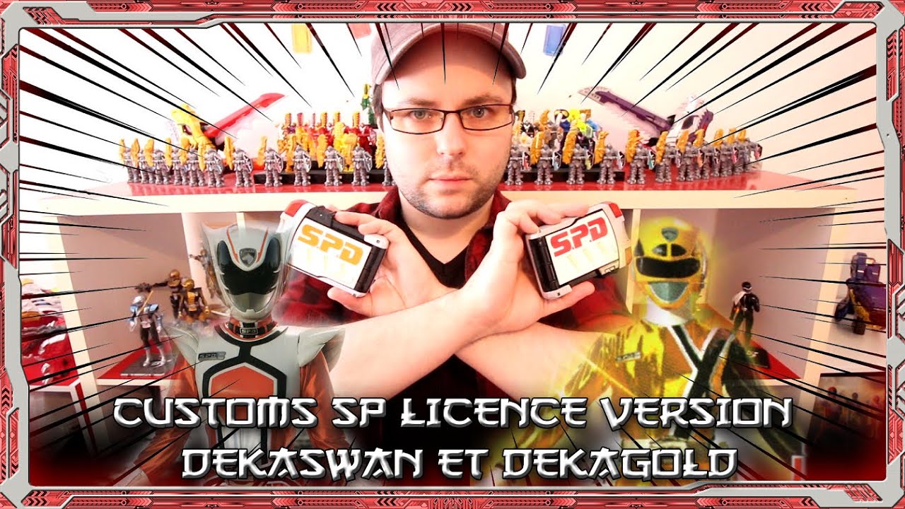 My Toku 10 - Customs DX & Super Sentai Artisan SP Licence DekaSwan ...