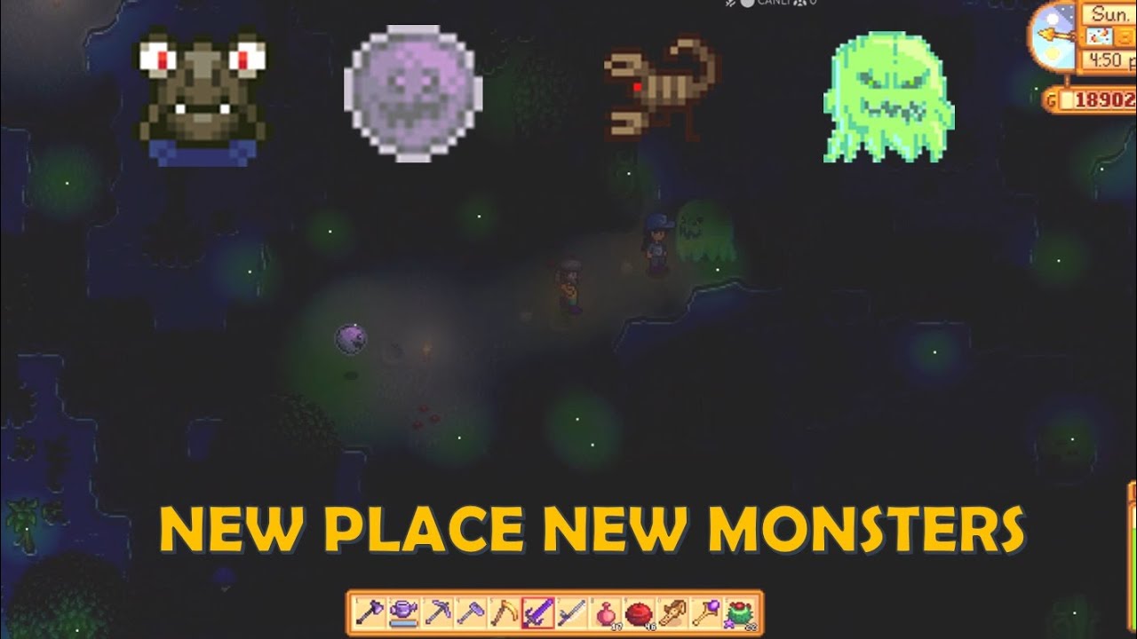 Stardew Valley Expanded New Update - Forbidden Maze ( New Monsters ...