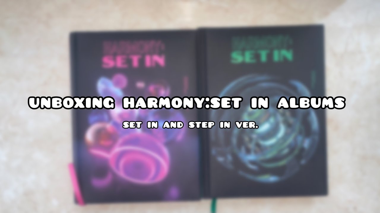 распаковка альбомов p1harmony ☼ harmony: set in ღ - YouTube