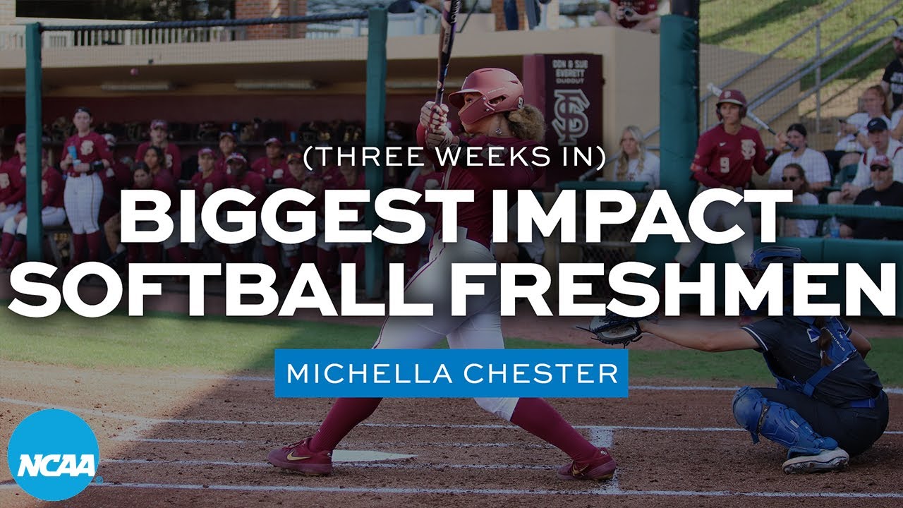 Top college softball freshmen in 2022, so far - YouTube