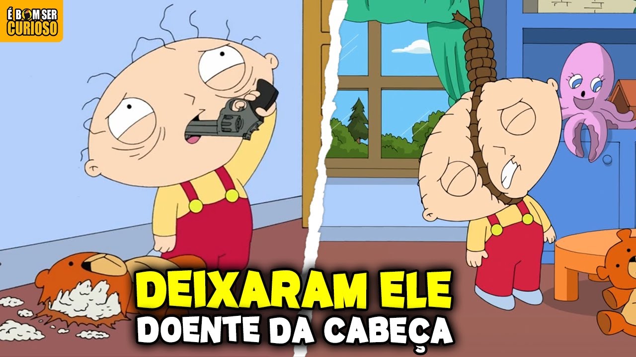 OS MAIORES TRAUMAS DE STEWIE EM FAMILY GUY - YouTube