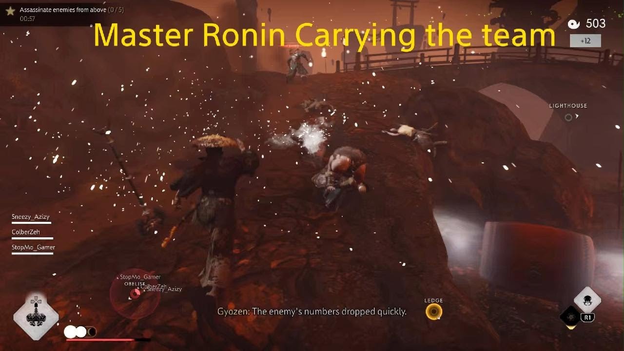 Master Ronin Ghost of Tsushima Legends Gameplay PS5 - YouTube
