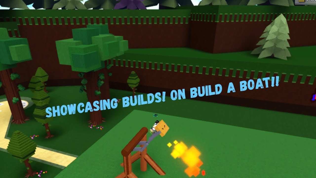 Showcasing Builds! On Build a boat for treasure ! - YouTube