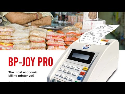 Calculater bill Machine Wep BP Joy Pro - YouTube