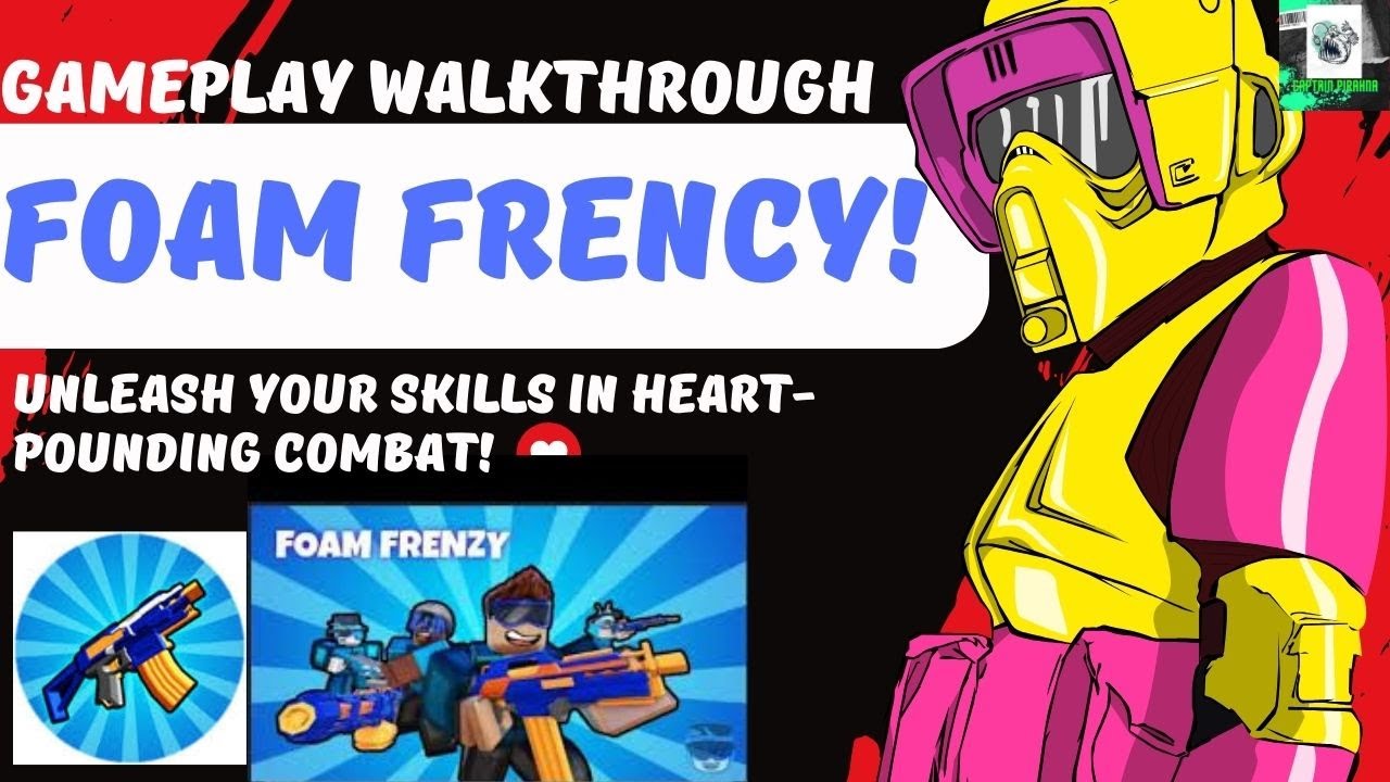 Foam Frenzy [UPDATE] | ROBLOX gameplay walkthrough full video - YouTube