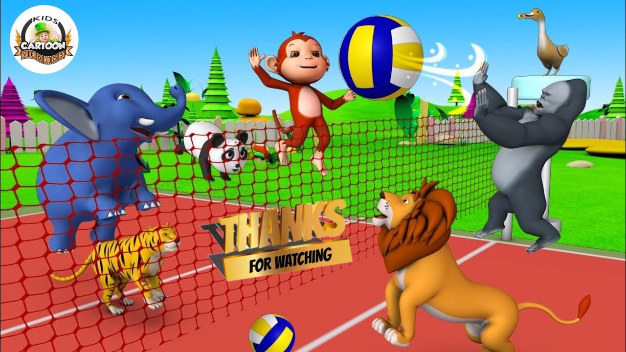 kids cartoon| Kangaroo game playing |kids cartoon Kangaroo game playing ...