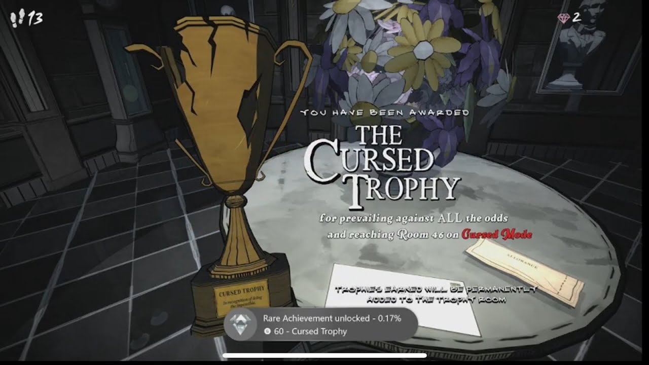 CURSE MODE CONQUERED | Trophy Run + Commentary | Blue Prince - YouTube
