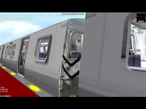 Openbve WMATA 7000 series Red Line Train Arriving & Departing at Takoma - YouTube
