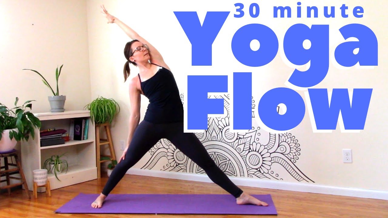 30 MINUTE YOGA FLOW | Full Body Yoga Stretch | Tina's Yoga Room - YouTube