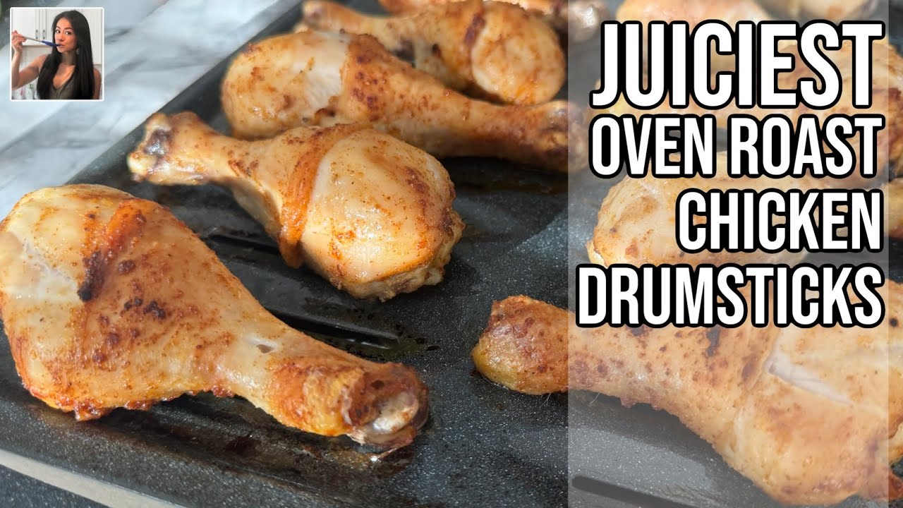 🍗 Juiciest Roast Chicken Drumsticks Recipe In The Oven With Roasted Vegetables Rack Of Lam