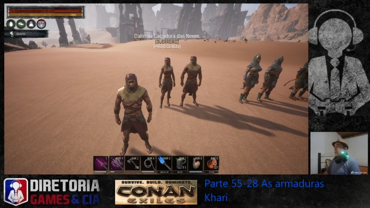 Conan Exiles Parte 55-28 As Armaduras Khari - YouTube