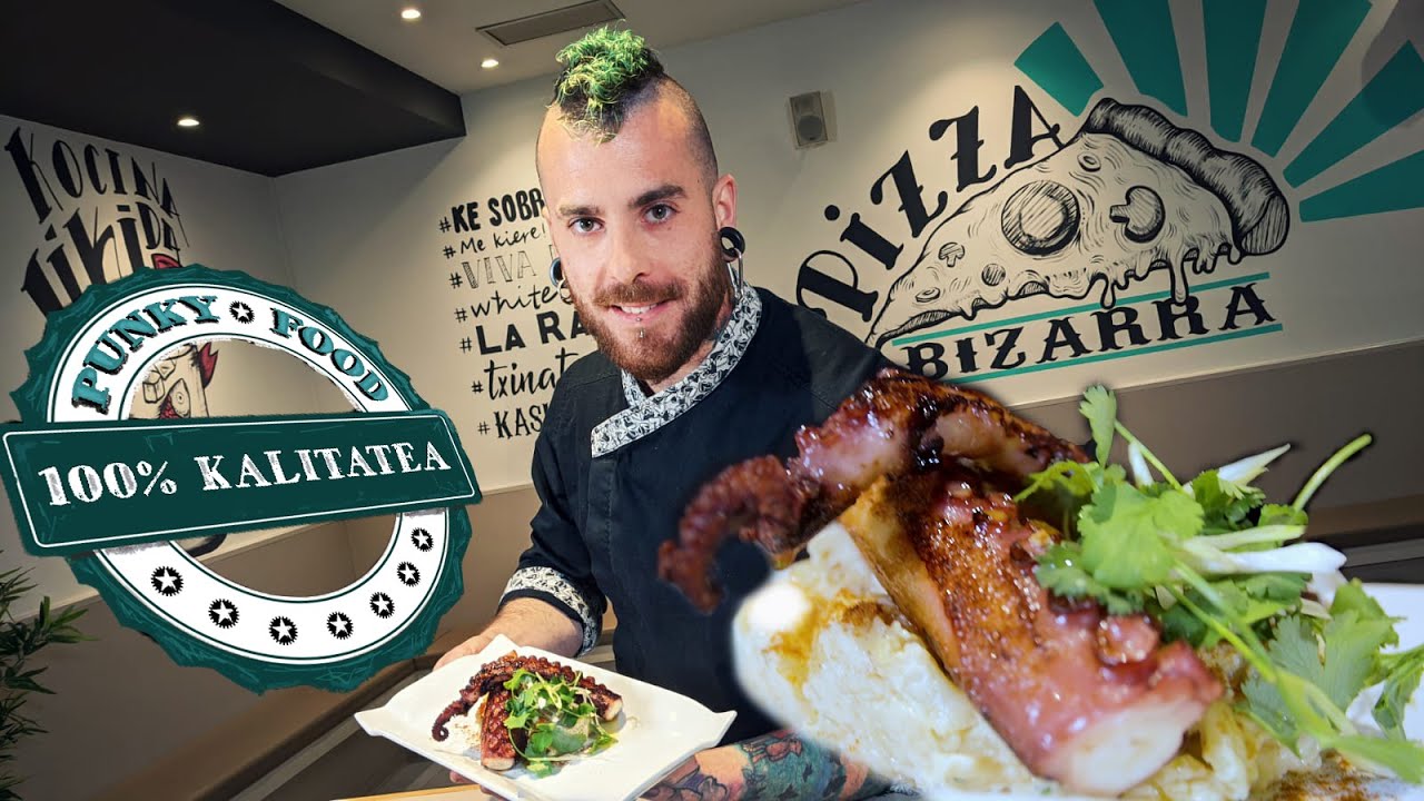 Punky Food con Asier Ponce - Pulpo braseado con papa rota, alioli de ...