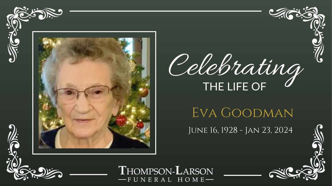 Eva Goodman Funeral Mass - YouTube