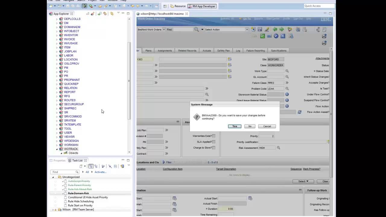 TRM RulesManager Studio and Maximo 7.5 Configuration Tools | EAM ...