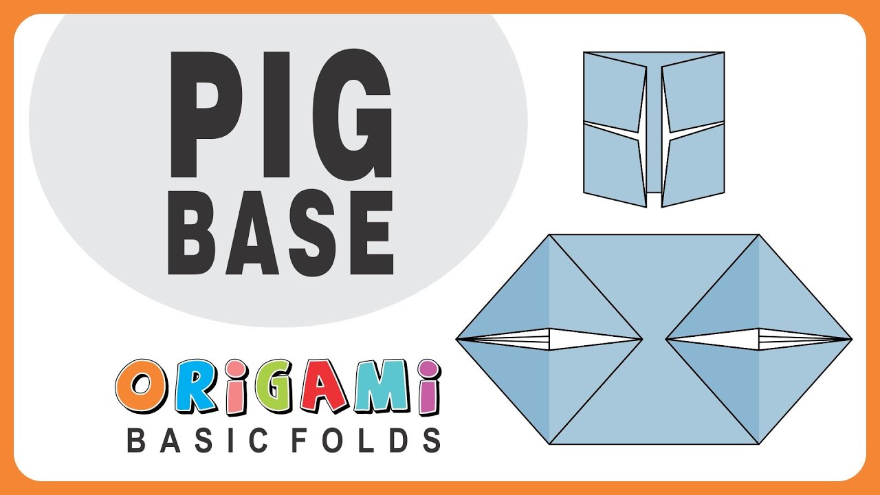 Learn Origami | Basic Origami Folds - Pig Base Fold - YouTube