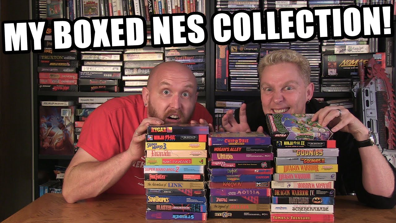 MY BOXED NES COLLECTION! - Happy Console Gamer - YouTube