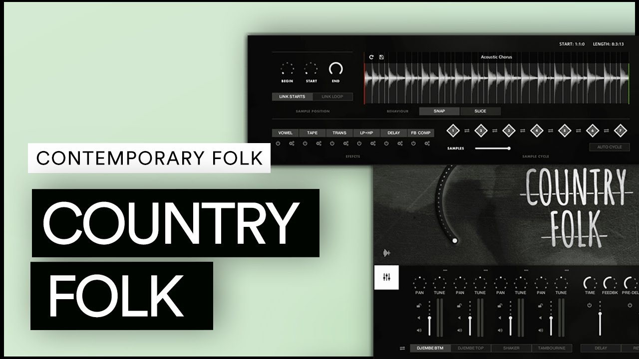 FOLK FIDDLE SAMPLES KONTAKT LIBRARY | Americana Roots Sample Pack and ...