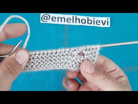 İLİK AÇMA / Örgüde Yatay İlik Nasıl Açılır 😊