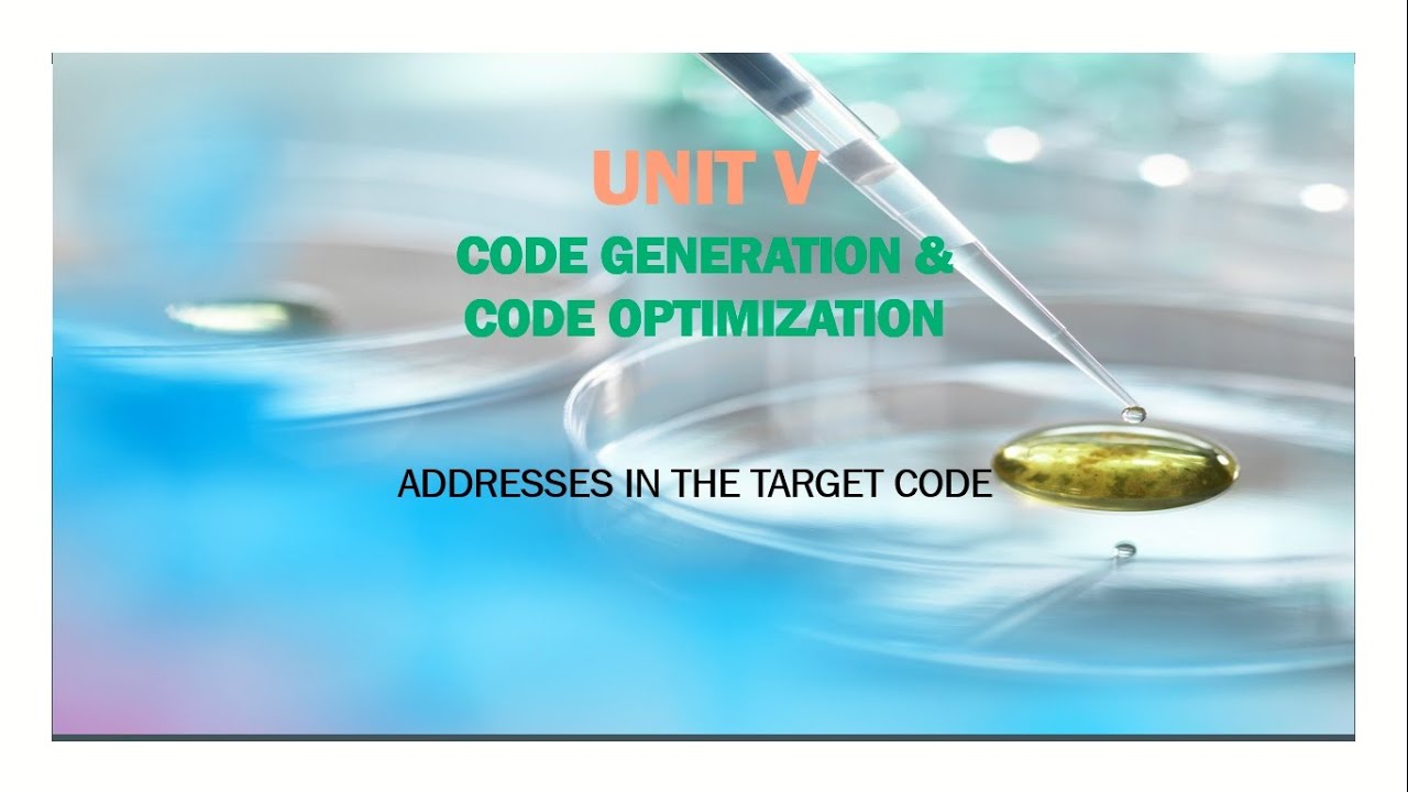 13 ADDRESSES IN THE TARGET CODE - YouTube