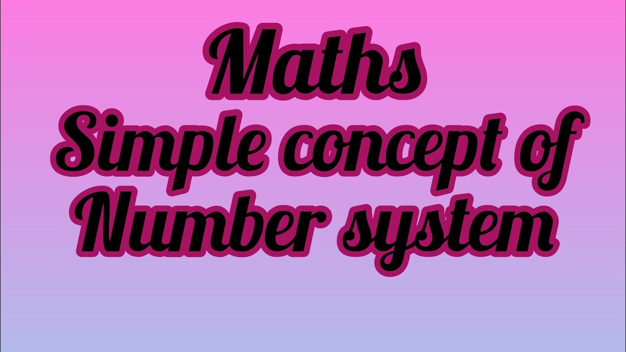 Number system | Maths | Simple maths | #magnet #views #viral # ...