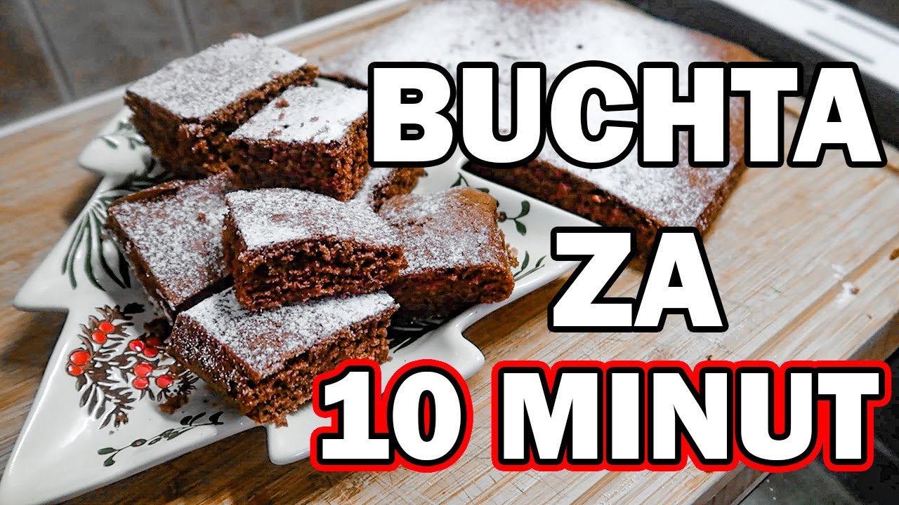 BUCHTA KTERÁ SE UPEČE ZA 10MINUT, JEDNODUCHÝ RECEPT - YouTube
