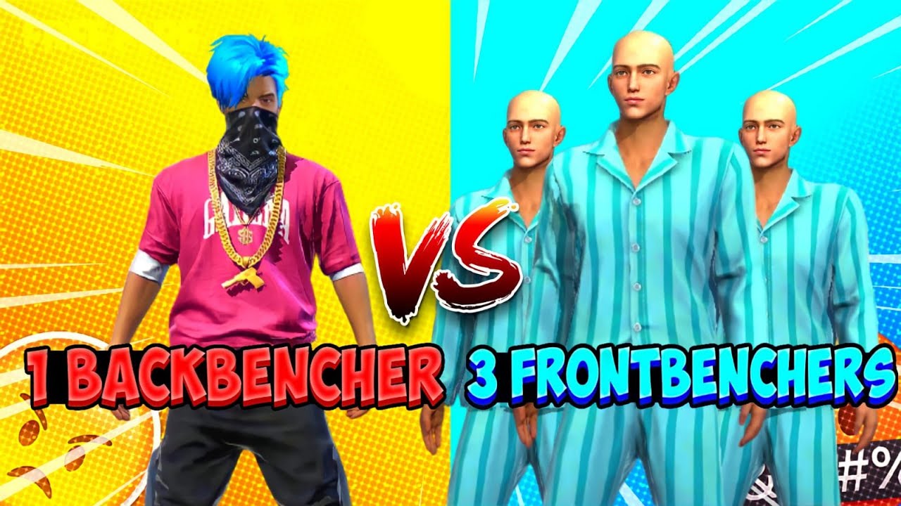 BACKBENCHER VS 3 FRONTBENCHERS 1V3 INSANE MATCH - YouTube