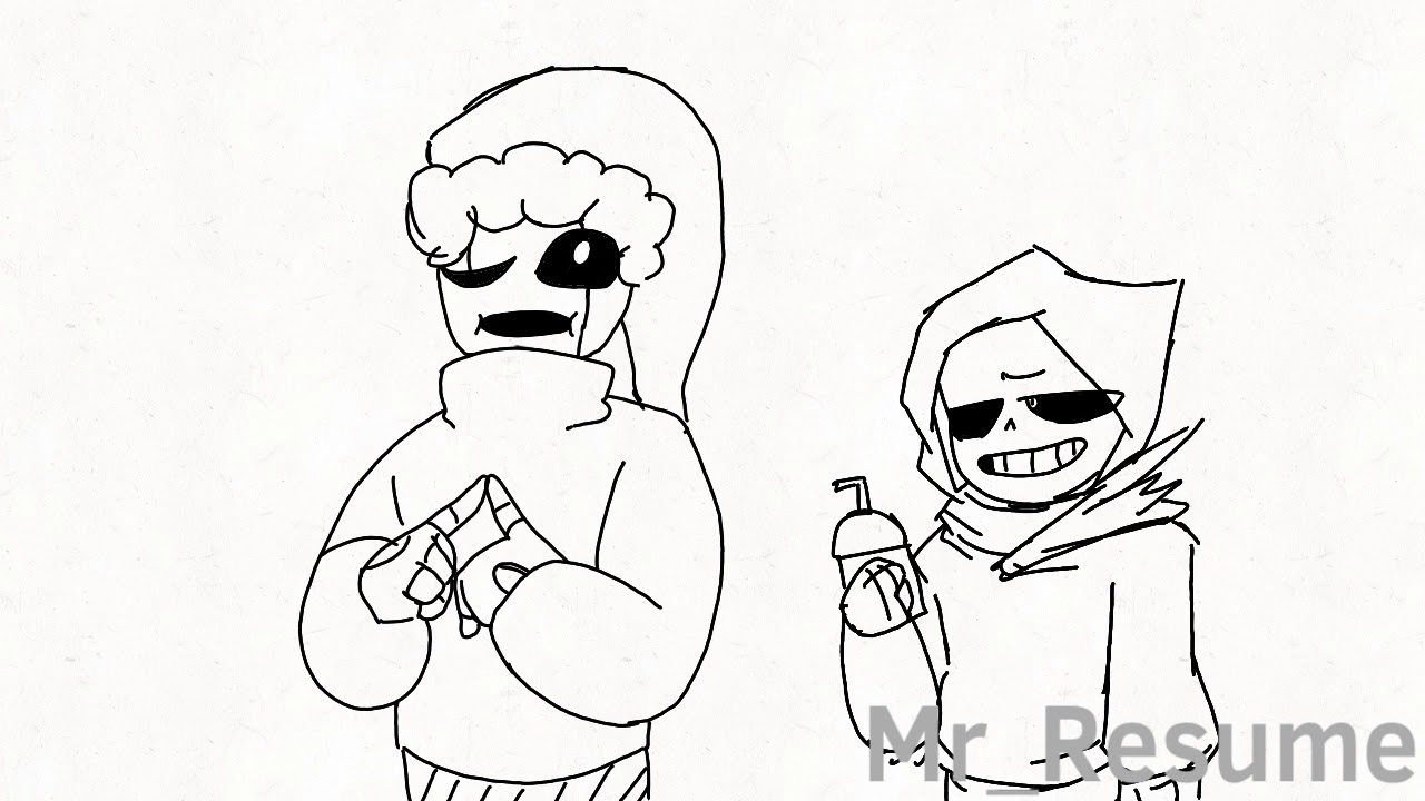 CPAU (Gaster & Reaper scene) but it’s animated - YouTube