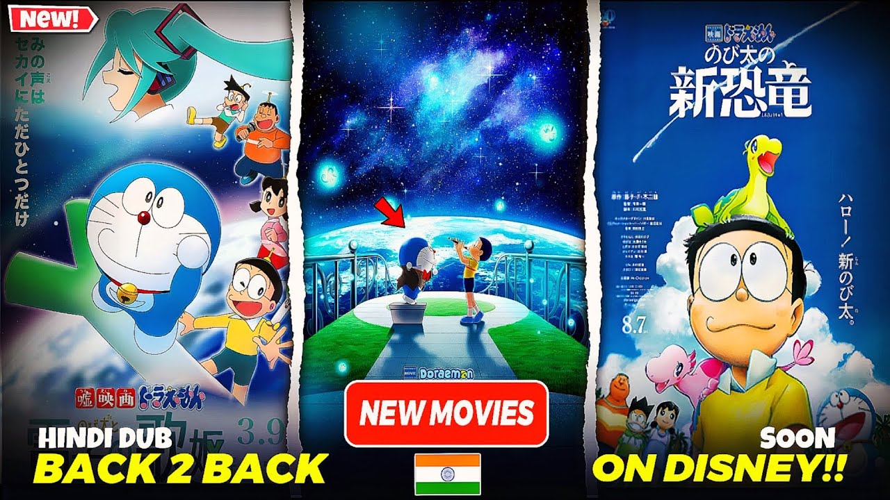 Doraemon Back 2 Back New Movie 3 Movies Release Date 🤫 | Anime Abhay ...
