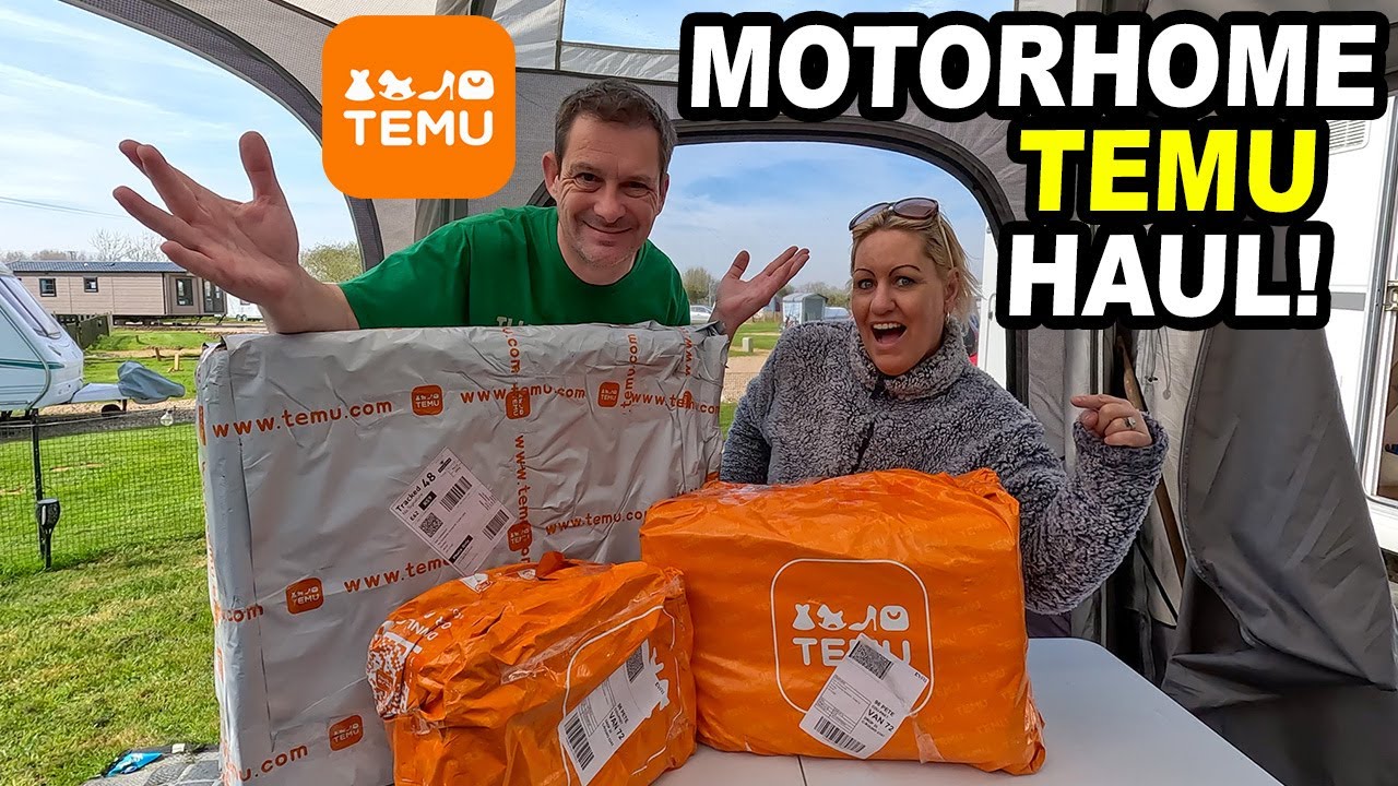 Our Latest MOTORHOME Temu Haul! - YouTube
