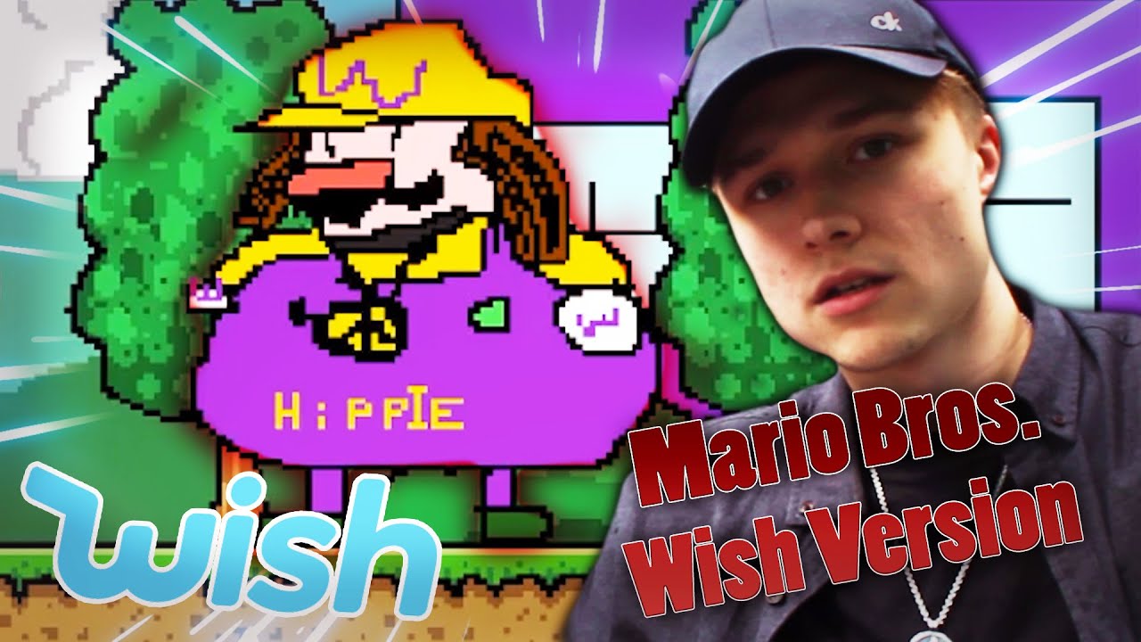 Wenn man Mario Bros. auf Wish bestellt. - YouTube