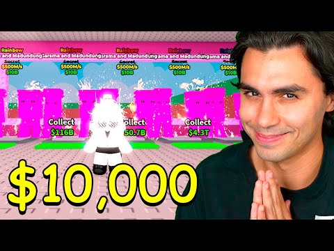 CONTA DE $1 vs $10.000 NO ROUBE UM BRAIN ROT