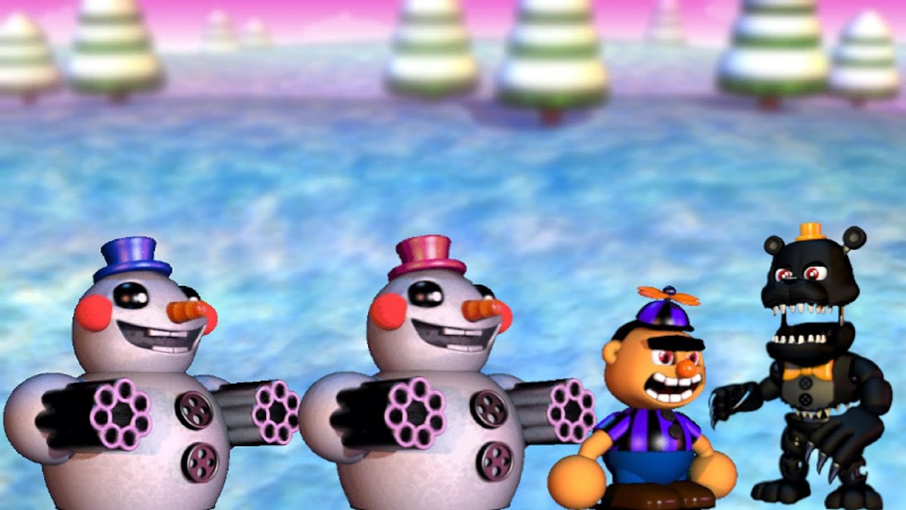 FNaF World Simulator part 9 fighting nightmare - YouTube