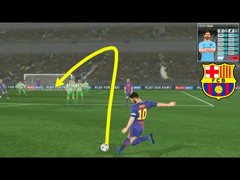 Lionel Messi ●️ Best Goals ● in Dream League Soccer 2018 ● Free Kick