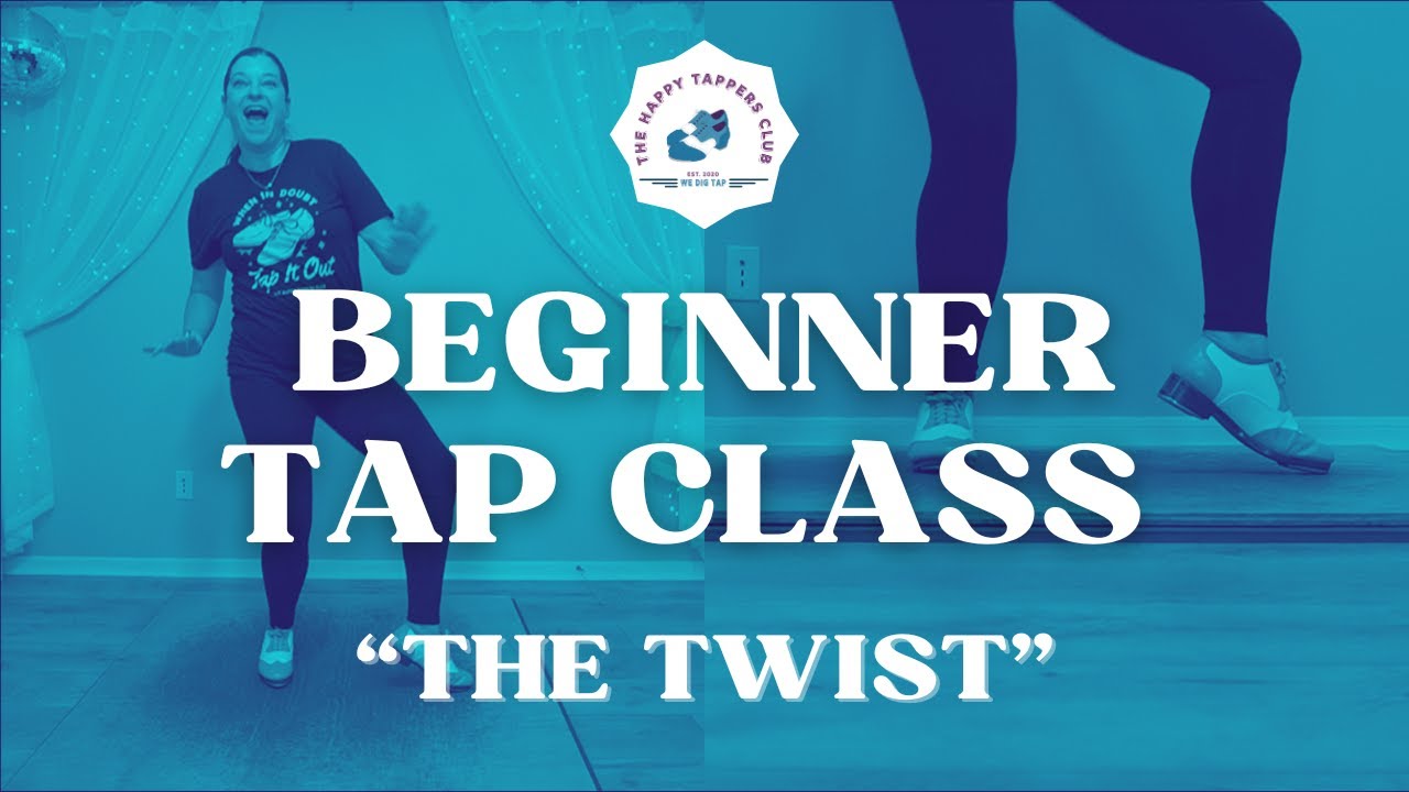BEGINNER Online Tap Classes for Adults 💜 "The Twist" by Chubby Checker ...