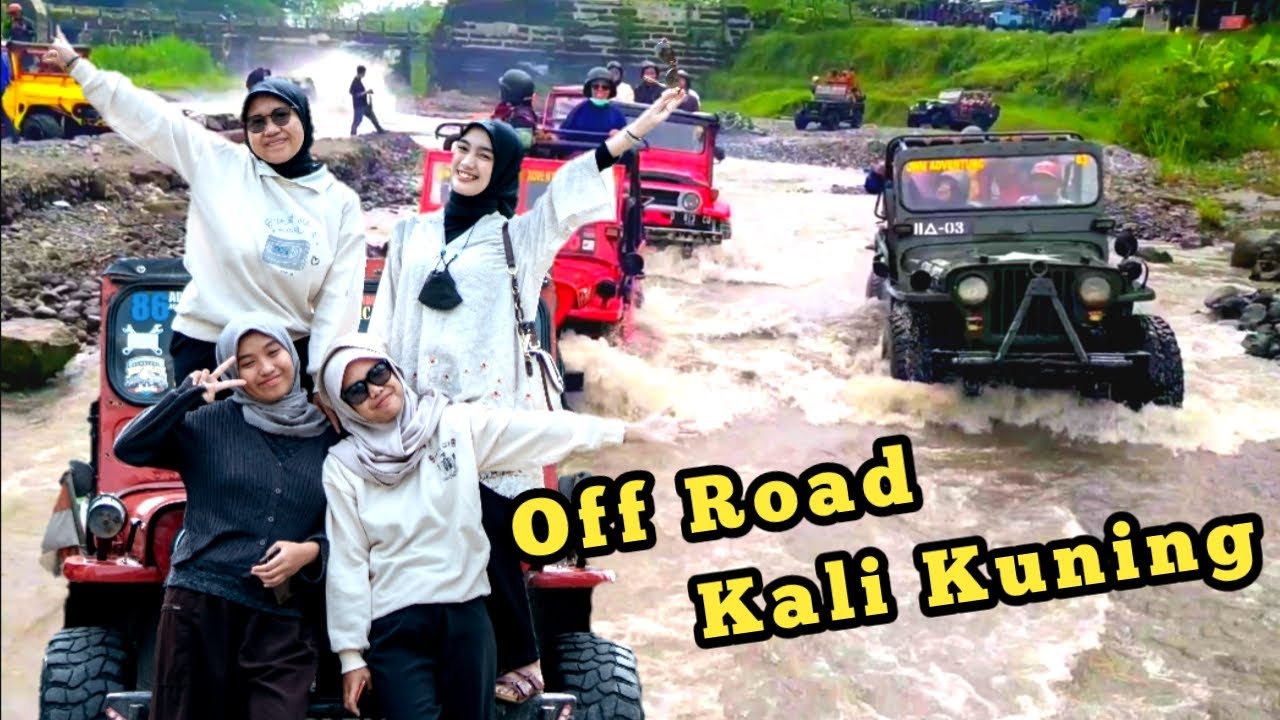 Off Road Kali Kuning Lava Tour Merapi Yogyakarta - YouTube