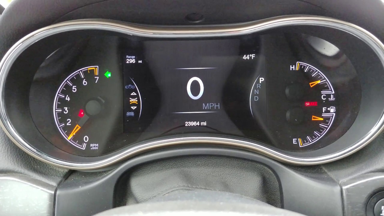 Chime and Blinker Sounds: 2017 Jeep Grand Cherokee - YouTube