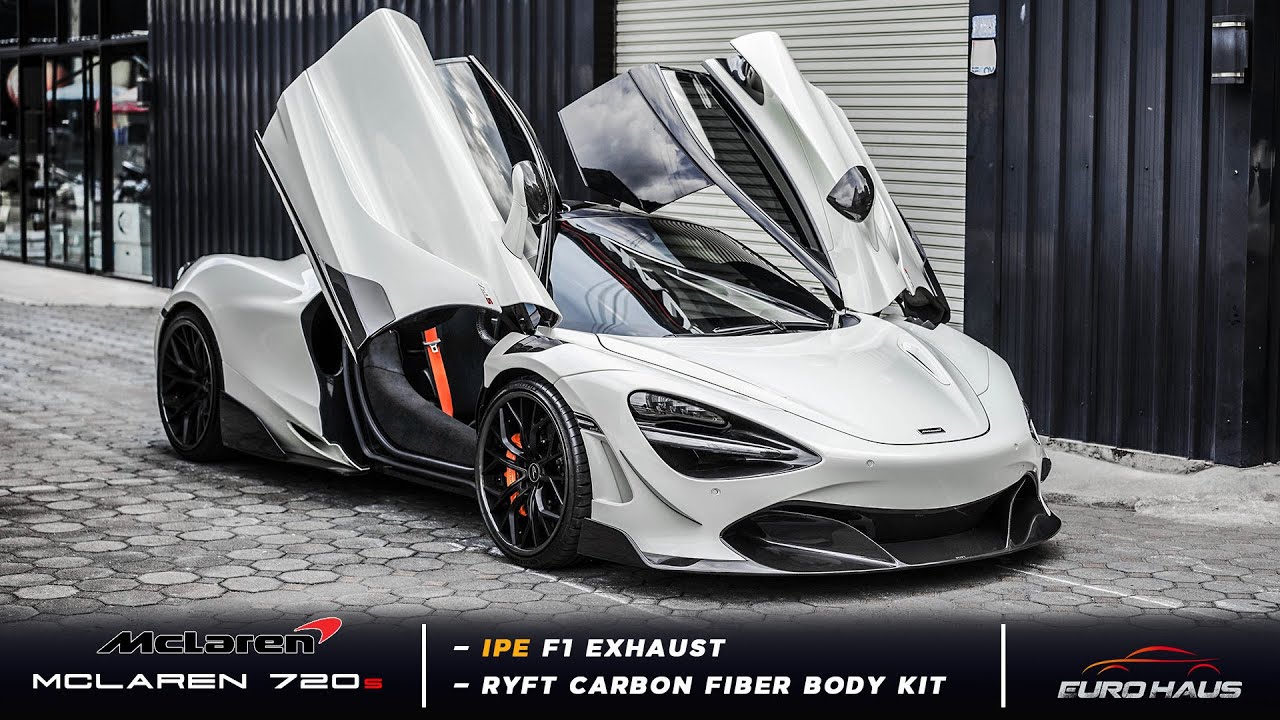 Mclaren 720s RYFT aero complete car / IPE Exhaust @ipeofficial / EH ...