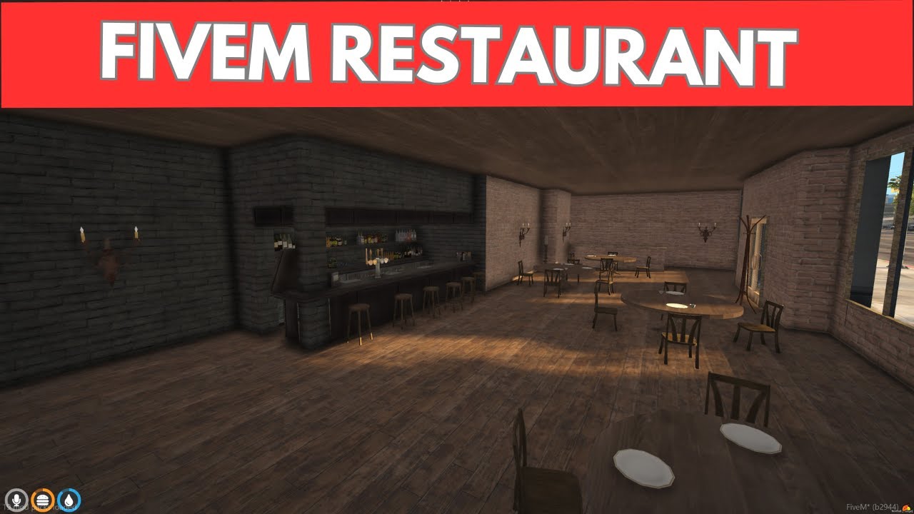fivem restaurant Interior & map for FIVEM MLO| GTA 5 - YouTube