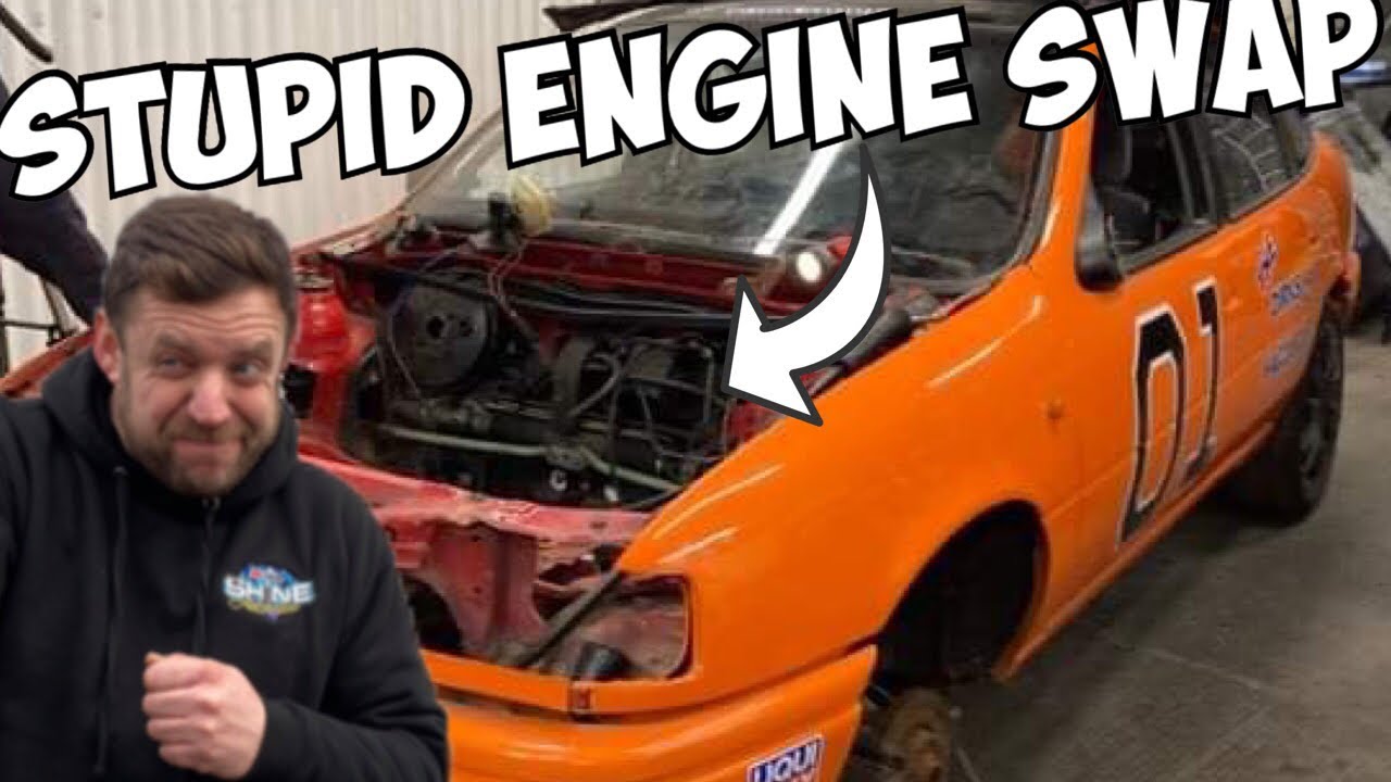 The Engine Swap Nobody Is Stupid Enough To Fit Oh Really Part 5 - YouTube