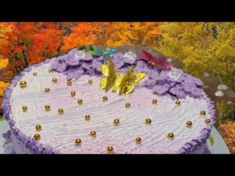 Qaymaqlı,findıqlı ,şokoladlı tort🌹🎂🫖☕️