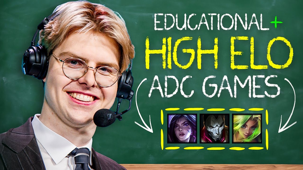 PLAYING IN HIGH ELO WITH THE BEST ADC’S - YouTube