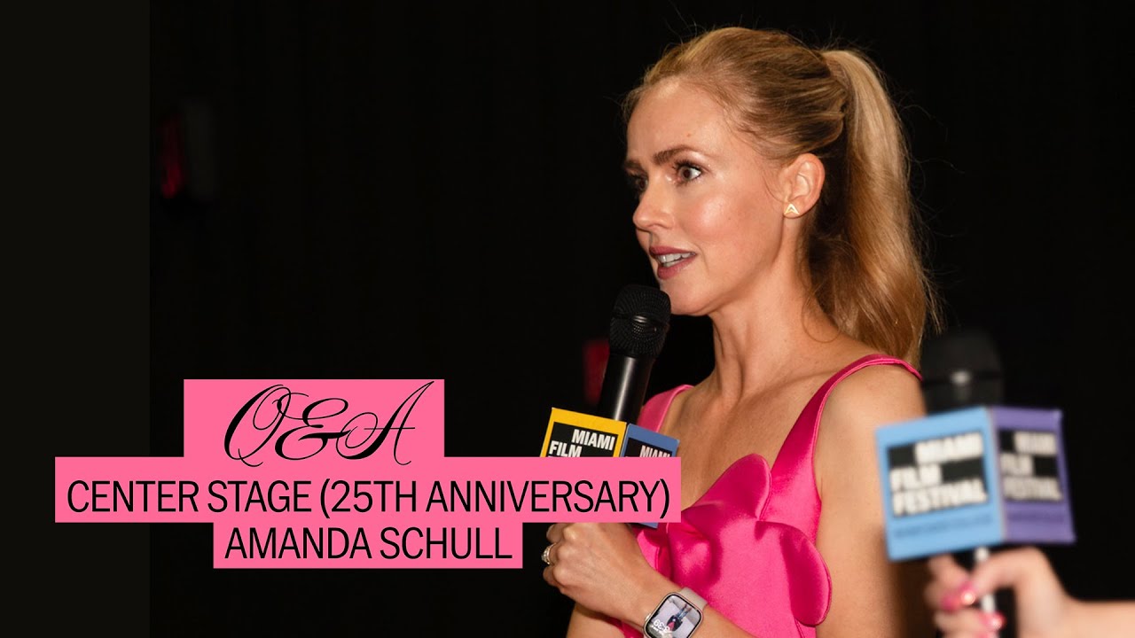 Amanda Schull Q&A for Center Stage (25th Anniversary) | Miami Film ...