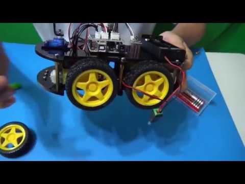 Elegoo Robot Car Kit Smart v2.0 how to assemble video - YouTube
