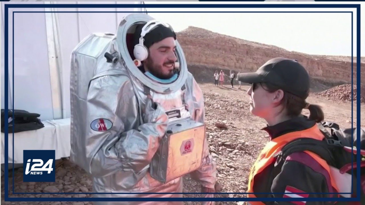 'Ramon crater is isolated and it looks like Mars,' says physicist - YouTube