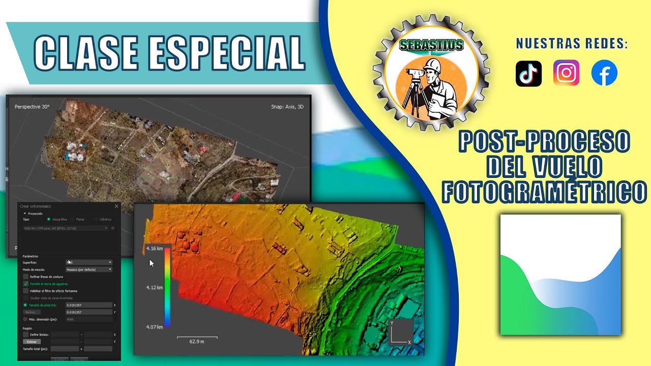 Post-Proceso del Vuelo Fotogramétrico [Clase de Fotogrametría - TOPO III] - YouTube