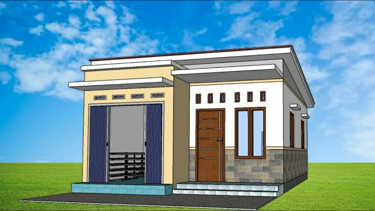 #28 Desain Toko Minimalis │ Rumah Dan Toko Kecil Minimalis - YouTube