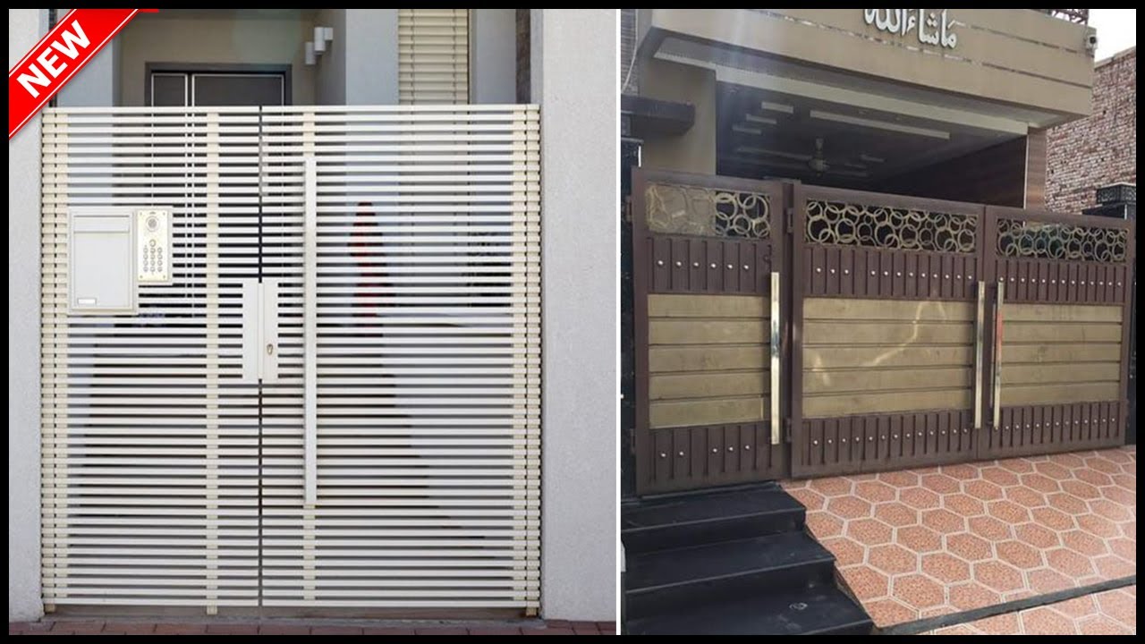 Top 40 Modern Gate Design Ideas 2022 | Main gates Ideas | Gopal Home ...