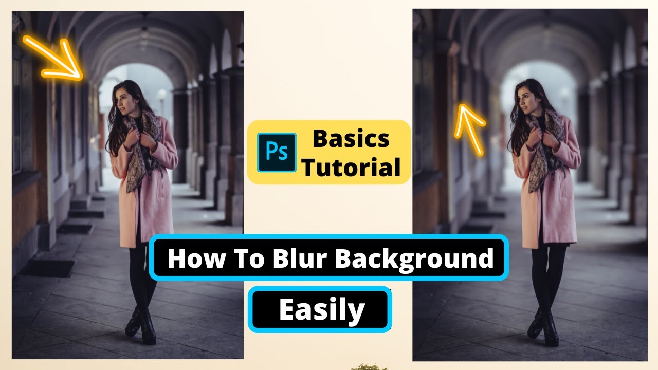 How To Blur Backgrounds in Photoshop ( FAST & EASY! ) - YouTube