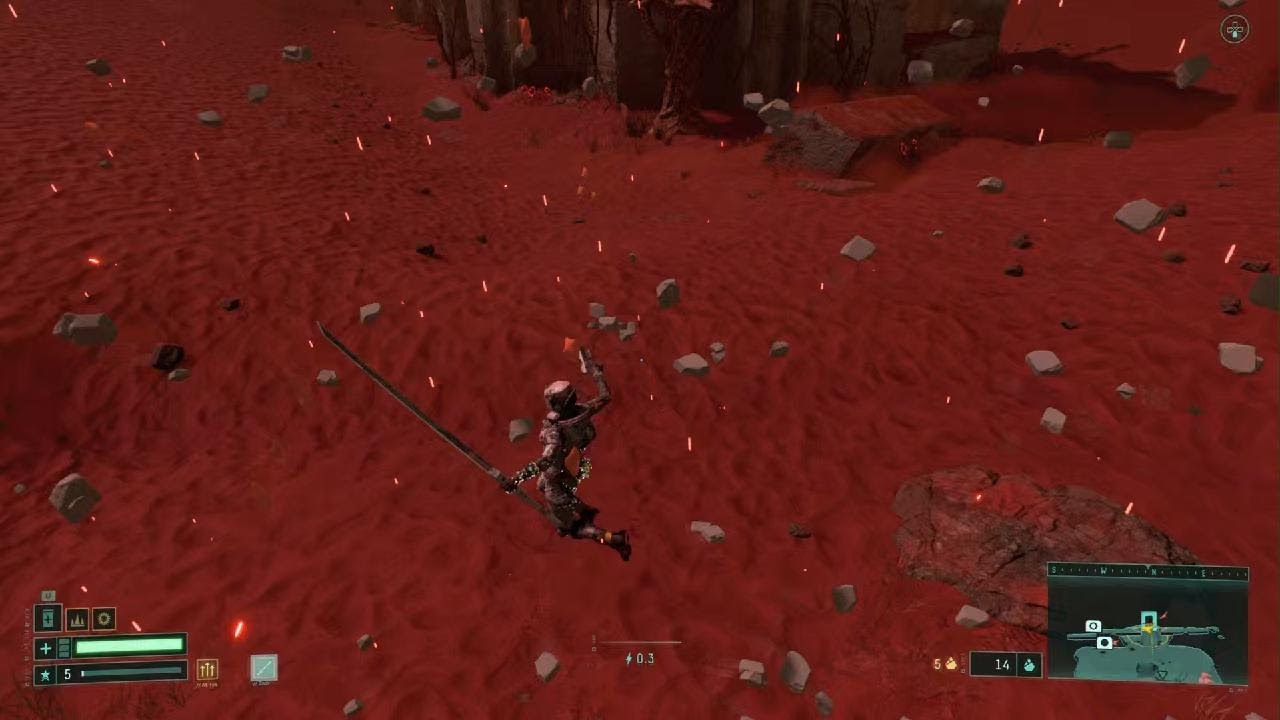 Unusually rare Xenoglyph Cipher in Crimson Wastes (Biome 2) | Returnal ...