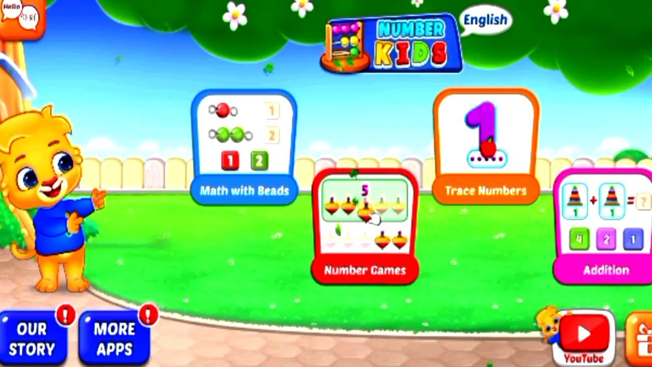 Number kids 👍 Math Teachings 😘 Game for kids 😀 PART 10 - YouTube